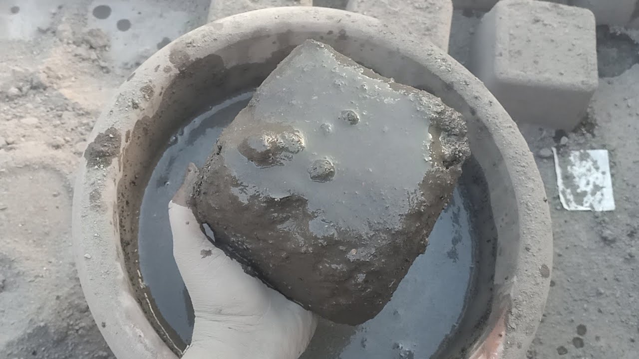 Asmr dusty dry mini shapes floor clay pot crumbling - YouTube