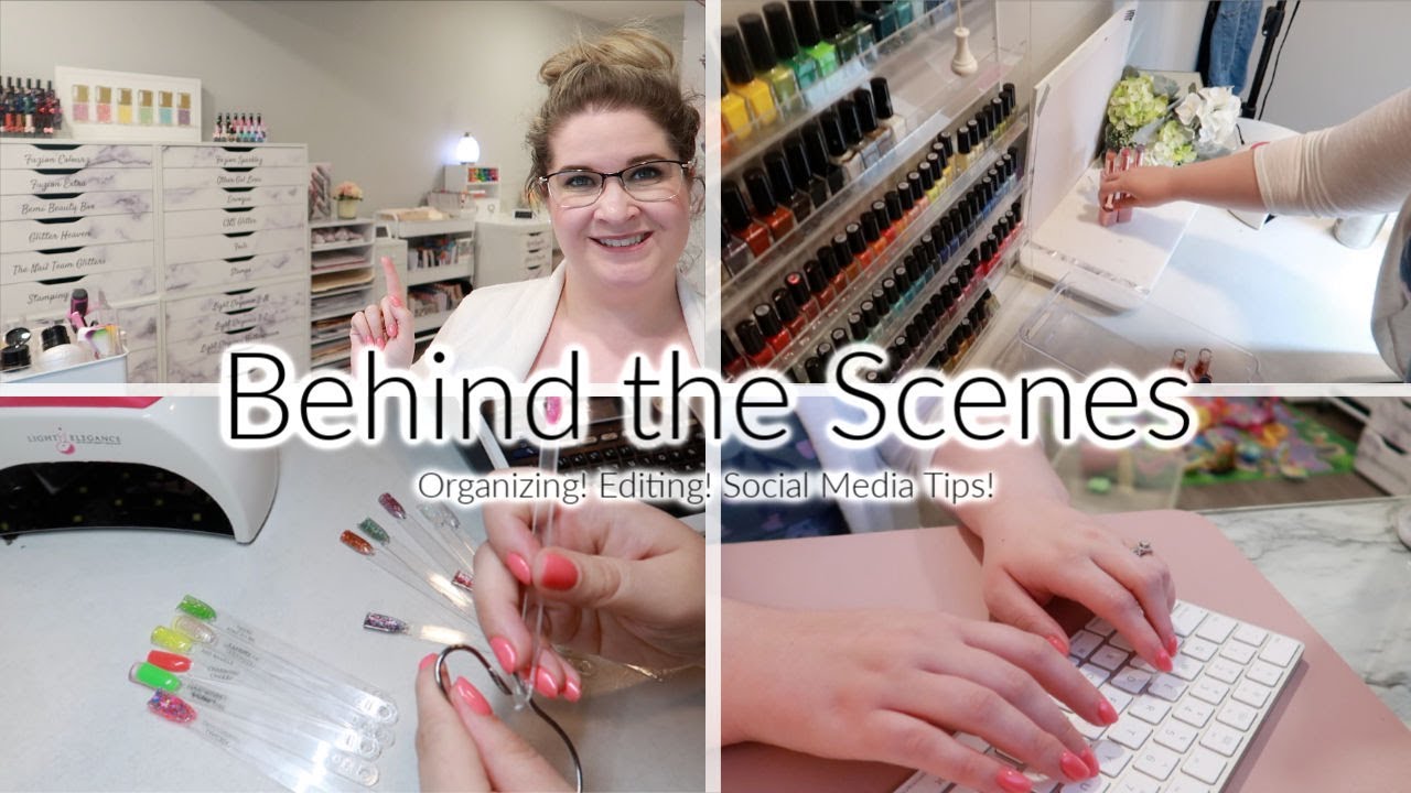 NEW Behind the Scenes! | How To Create a YouTube Thumbnail | Nail ...