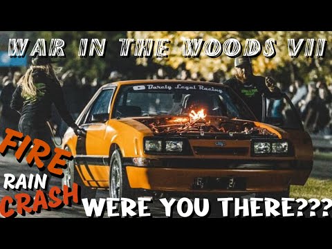 Wildest No Prep Race EVER! WAR IN THE WOODS VII @ Brown County Dragway ...