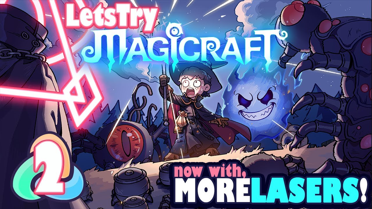 Laser Mayhem Unleashed: Maximum DPS Chaos - Magicraft Let's Play Ep 2 ...