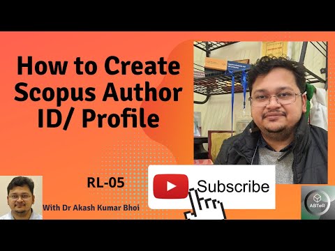How to Create Scopus Author ID | Scopus Profile | eSupport for Research ...