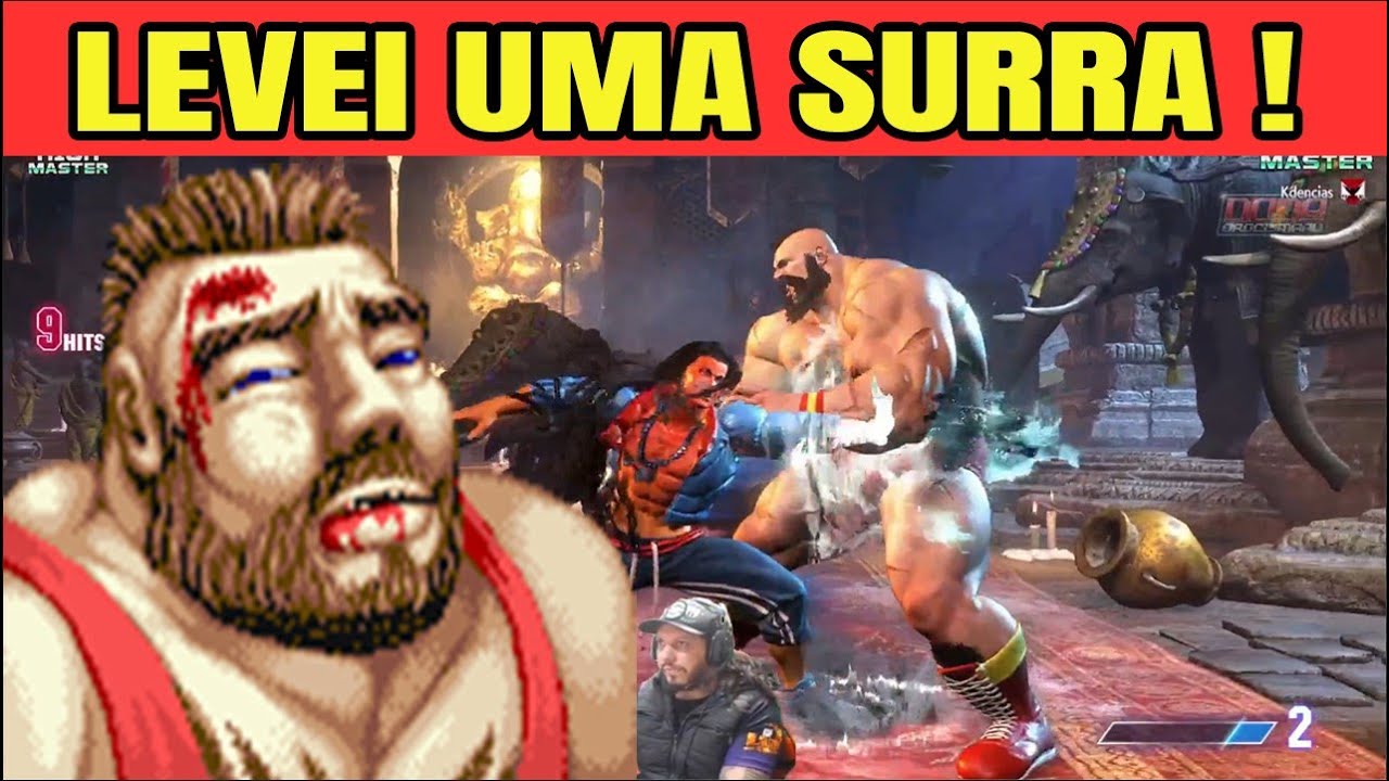STREET FIGHTER 6 ESSE JAMIE É DOENTE OLHA A SURRA QUE EU TOMEI SLC ...
