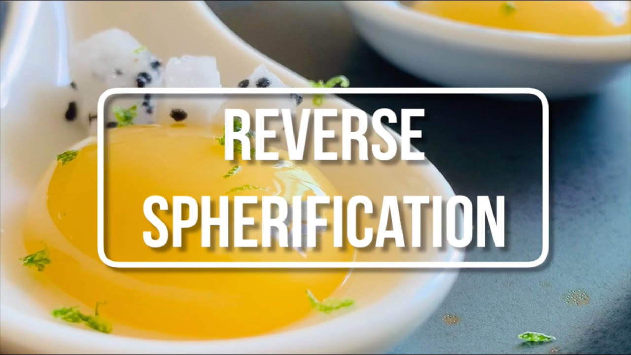 One Minute Science | Reverse Spherification - YouTube