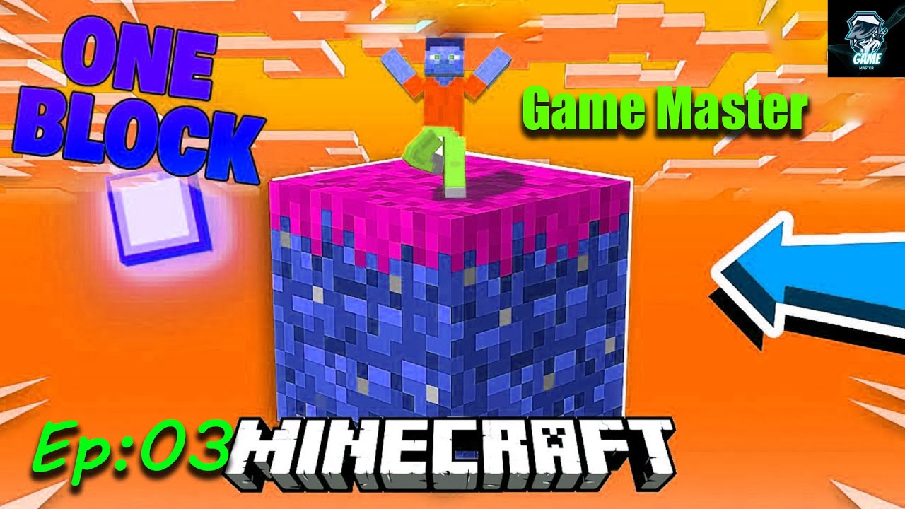 Mind Craft One Block | Episode No.03 | Game Master | Ahmed Gaming - YouTube
