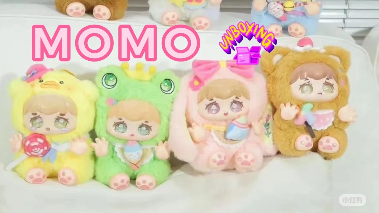 Momo Plush Doll, Super Cute! - YouTube