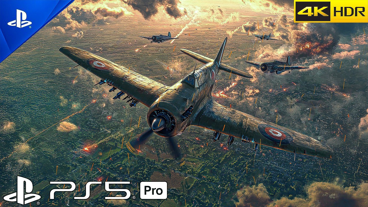 (PS5 PRO) AIR RAID ON GERMAN FORTRESS | Realistic ULTRA Graphics ...