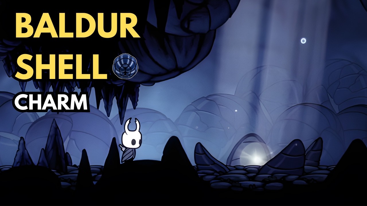 How To Get Baldur Shell Charm - Hollow Knight - YouTube