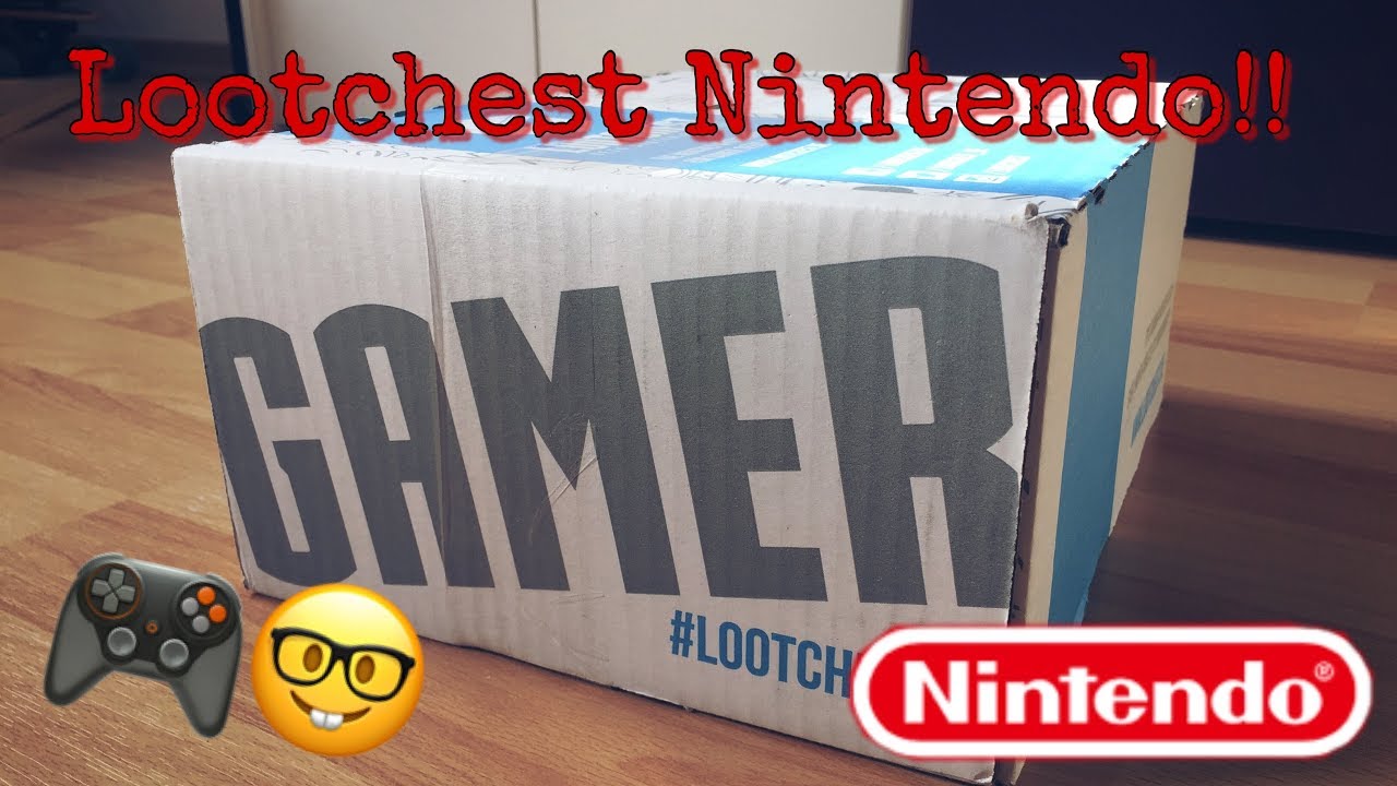 Lootchest Überraschungsbox Nintendo UNBOXING! - YouTube