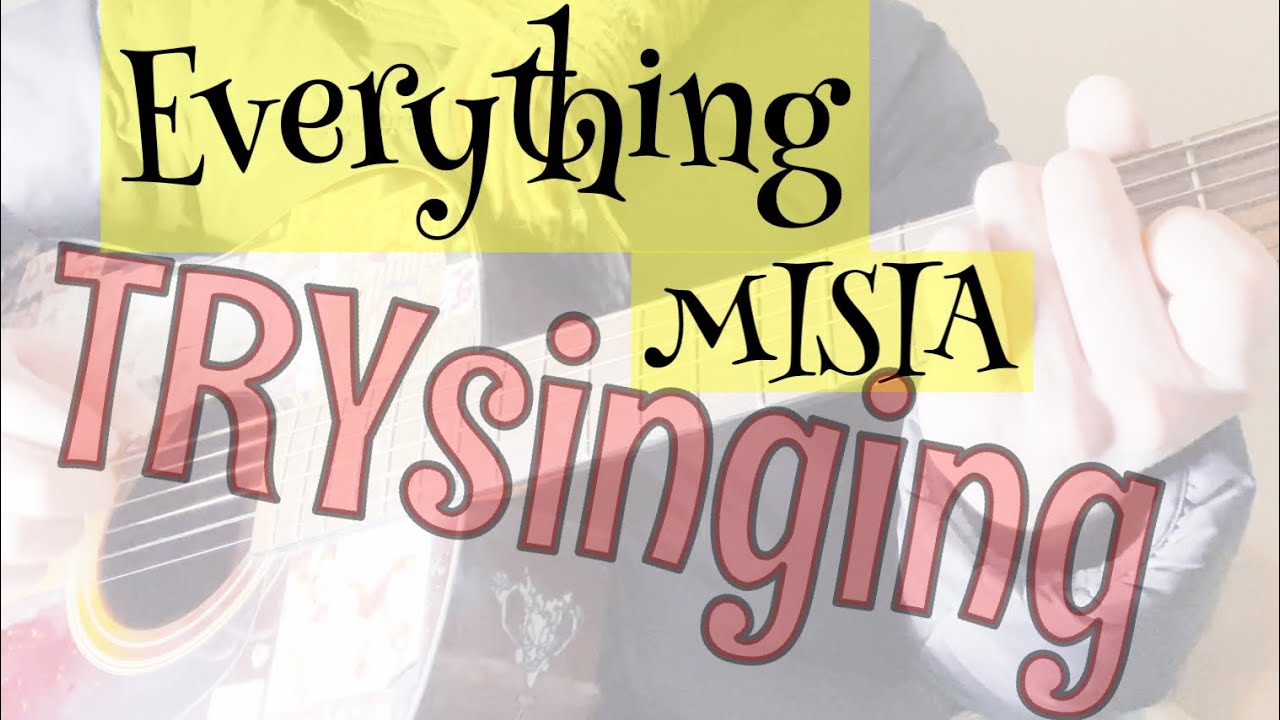 【MISIA】Everything アコギで弾き語りカバー 歌詞付き - YouTube