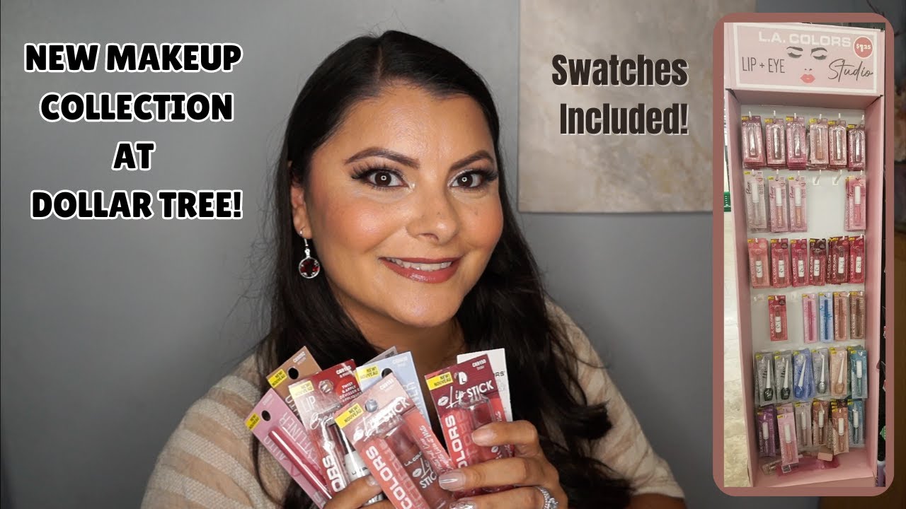 NEW MAKEUP COLLECTION AT DOLLAR TREE | L.A. Colors Lip + Eye Studio ...