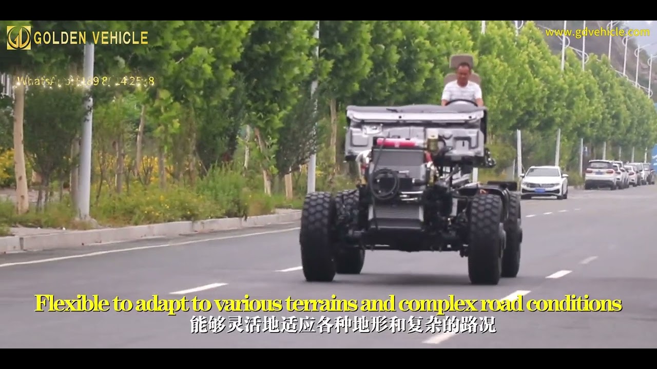 AWD Automatic Off road Convertible Chassis display #truck #tractor # ...