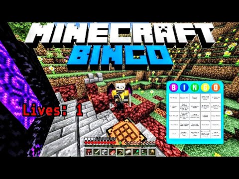 Minecraft Bingo: A New Minecraft Survival Challenge | Episode 1 - YouTube