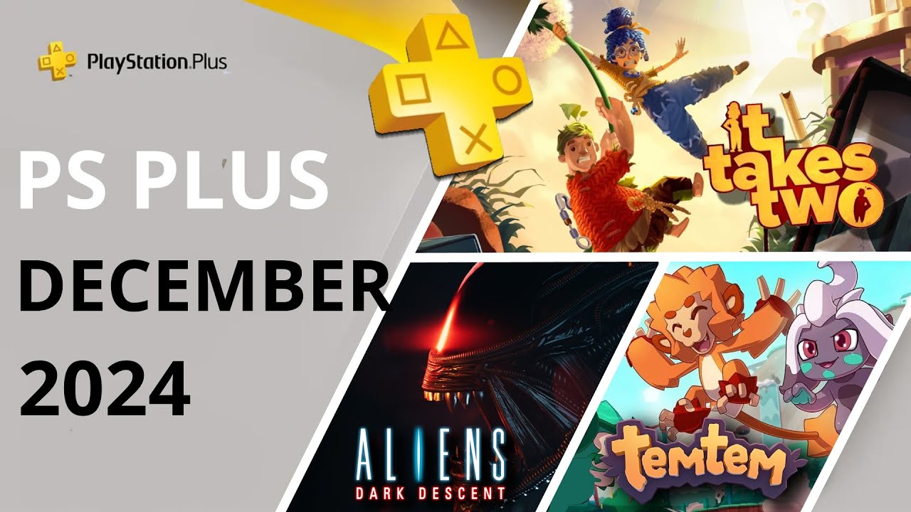 PS PLUS DECEMBER 2024 FREE GAMES / DECEMBER MONTHLY GAMES 2024 PS PLUS ...