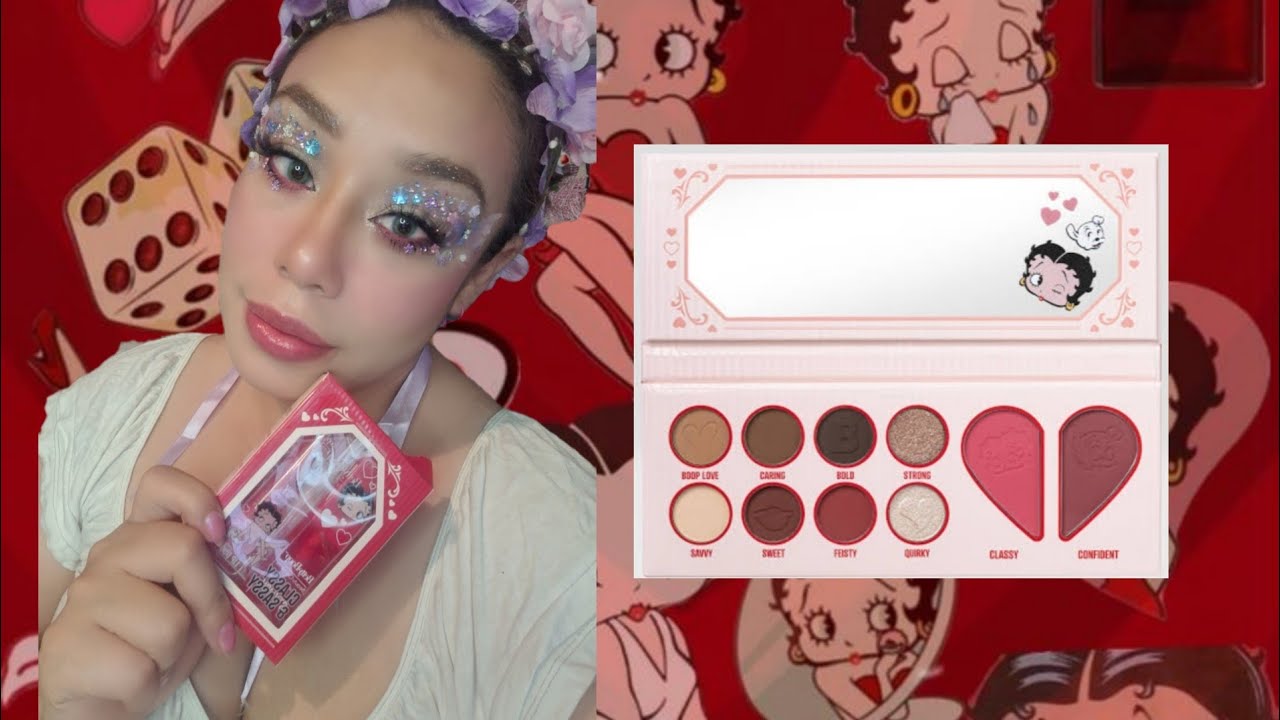 Paleta betty boop x beauty creations - YouTube
