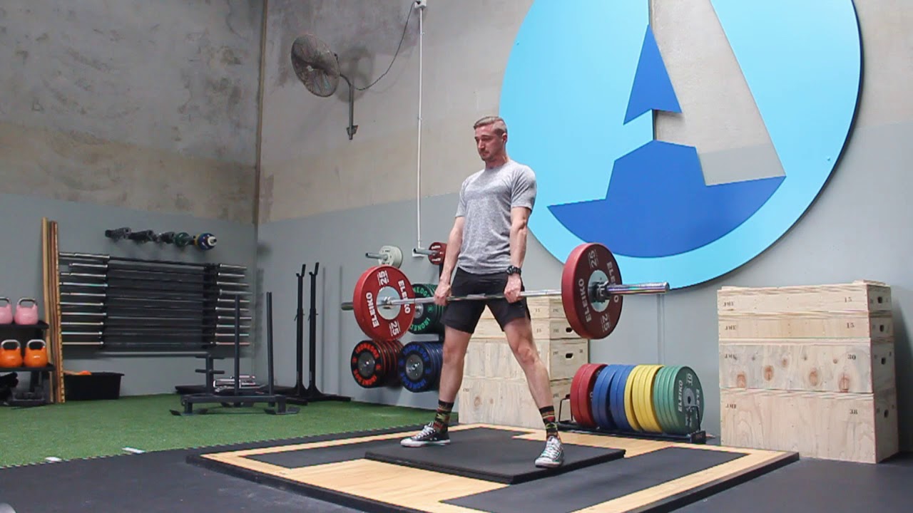 Deficit Sumo Deadlift - YouTube