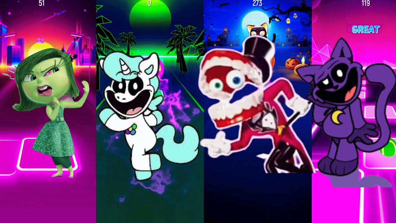 Inside Out 2 - Disgust VS CraftyCorn VS Digital Circus - Caine VS ...