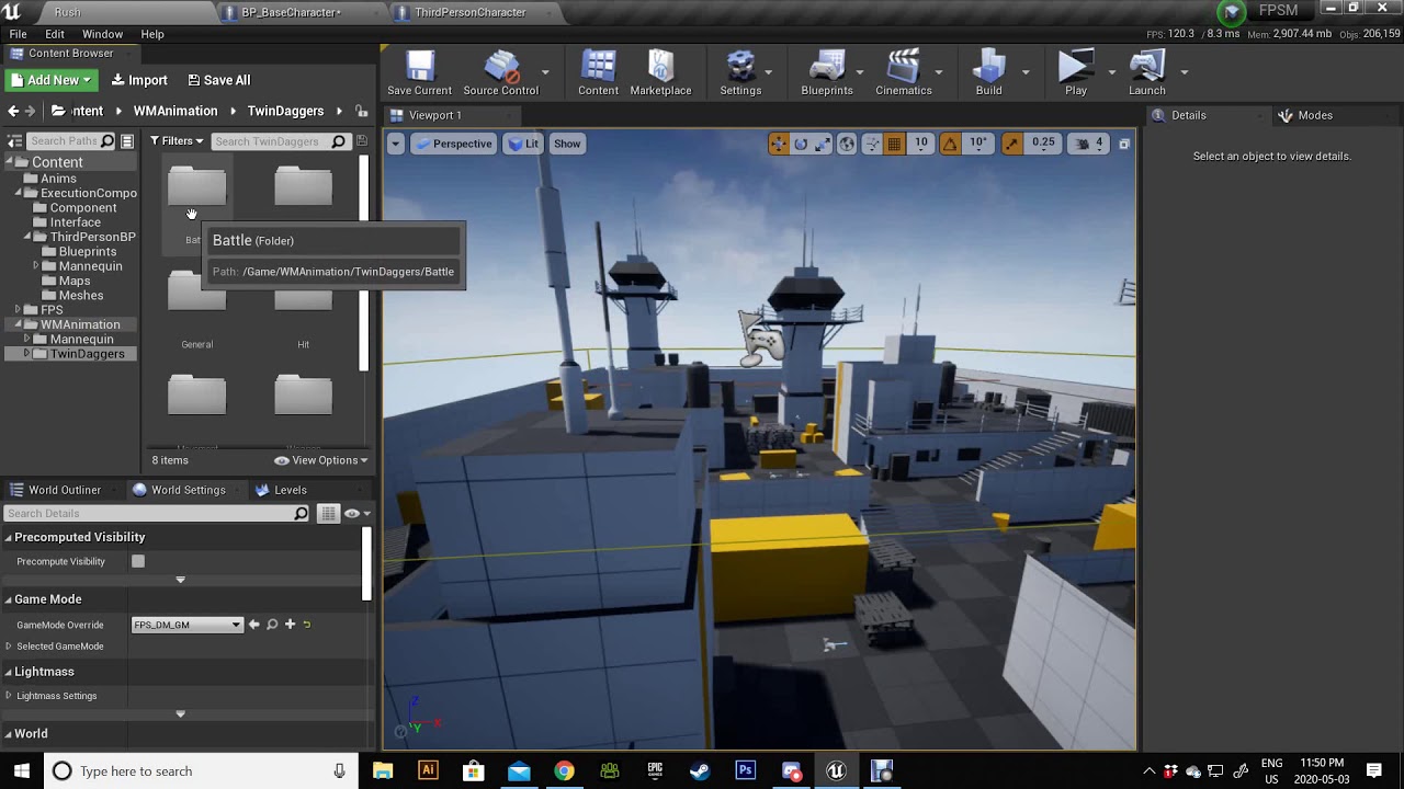 Tutorial - How to use EMS with FPS Template - YouTube