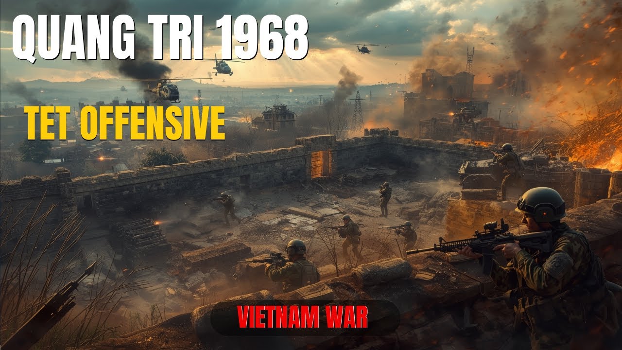 Battle of Quang Tri 1968: The Fight for the DMZ Gateway | Vietnam War ...