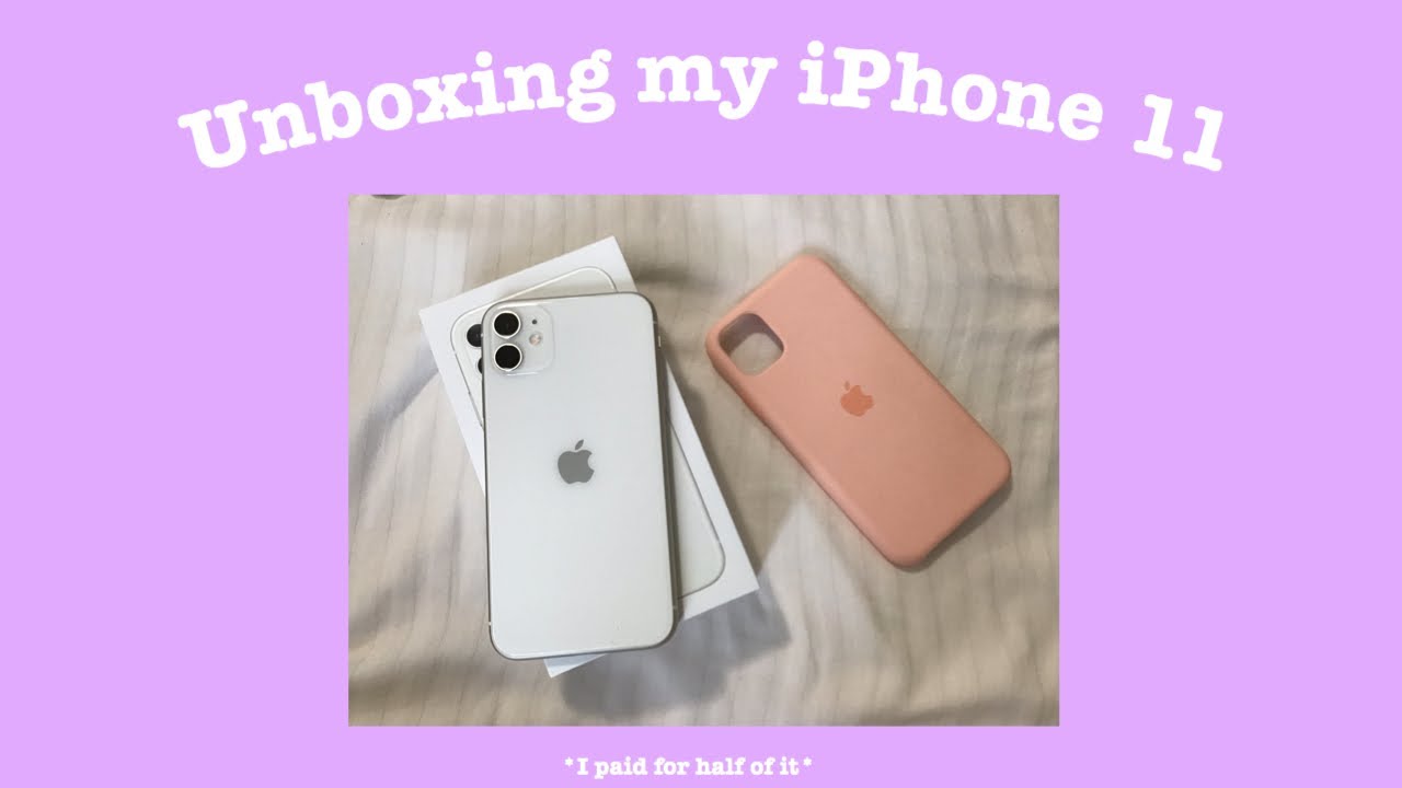 Unboxing my new iPhone 11!! - YouTube