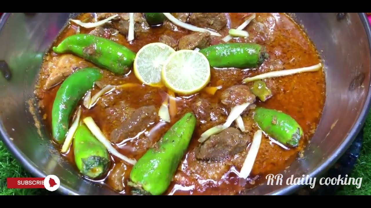 Highway Style"Mutton Shinwari Karahi"Recipe(Bakra Eid Special) | RR ...