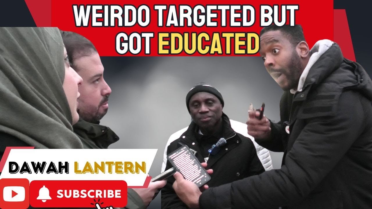 LAMIN CAUGHT WEIRDO DAVID WHILE LYING TO MUSLIM LADY FROM GERMANY - YouTube