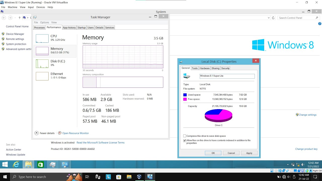 Windows 8.1 Super Lite x86 | 1GB iso | Best For Gaming - YouTube
