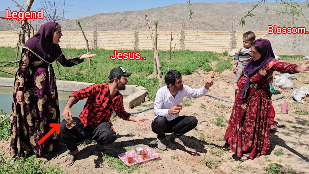 "Story: Asghar and taking the bees to his father Ali and his brother ...
