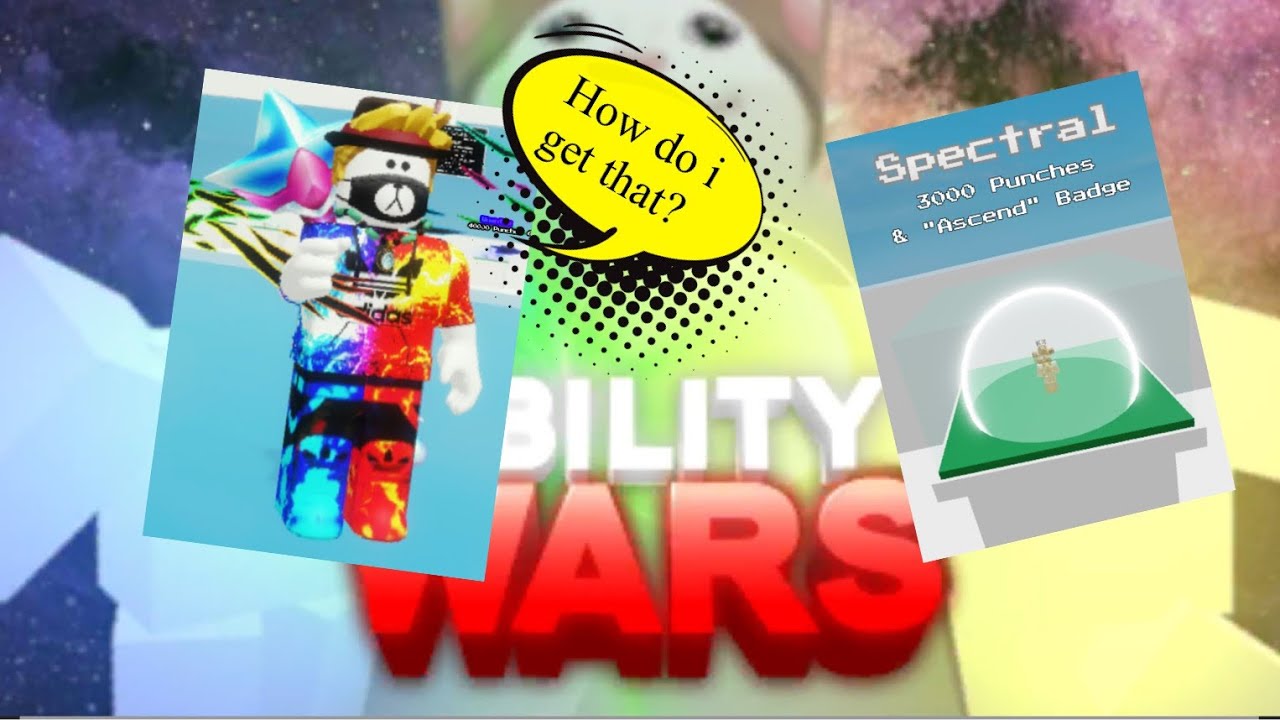 How to get spectral in ability wars! - YouTube