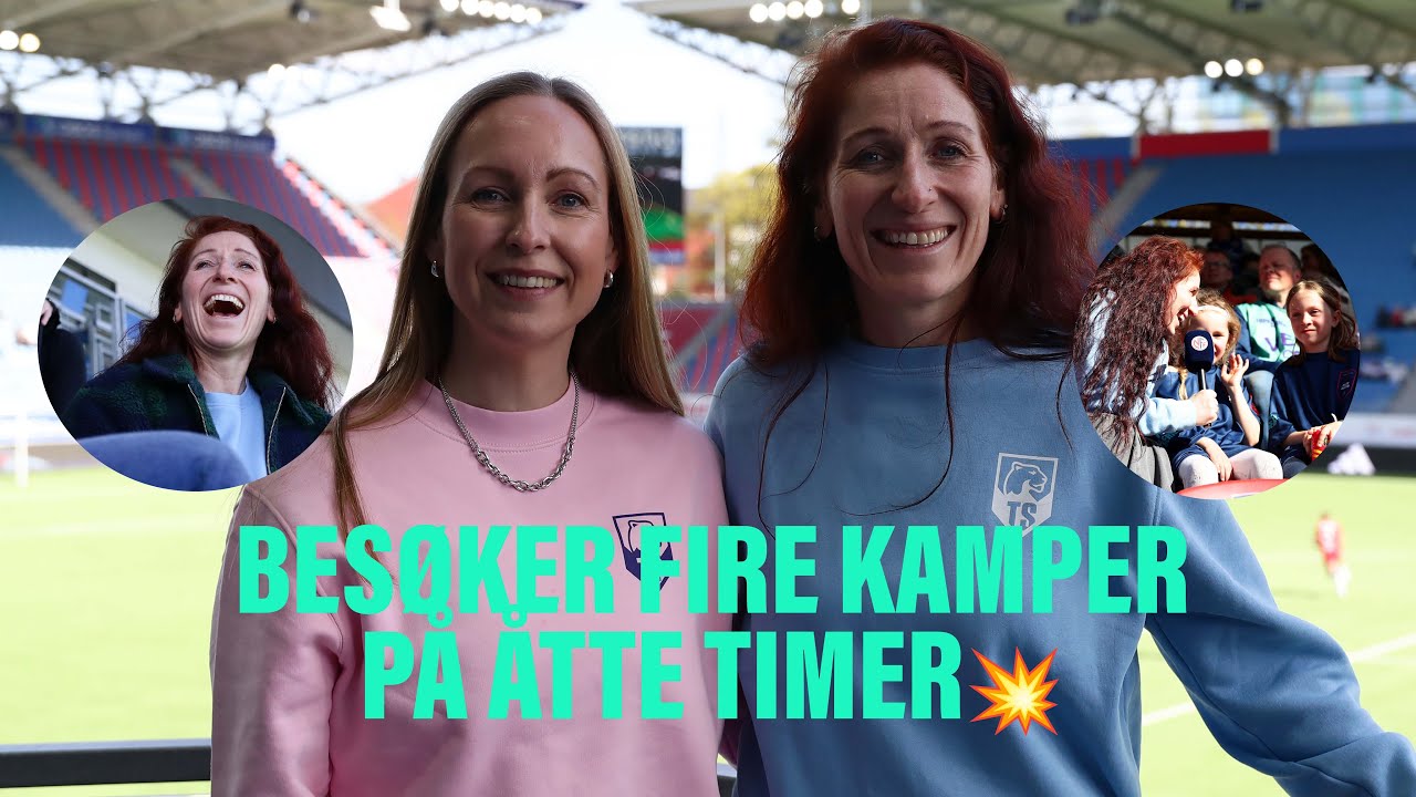 Ser fire kamper på åtte timer! – Bli med Lise Klaveness og Marianne ...