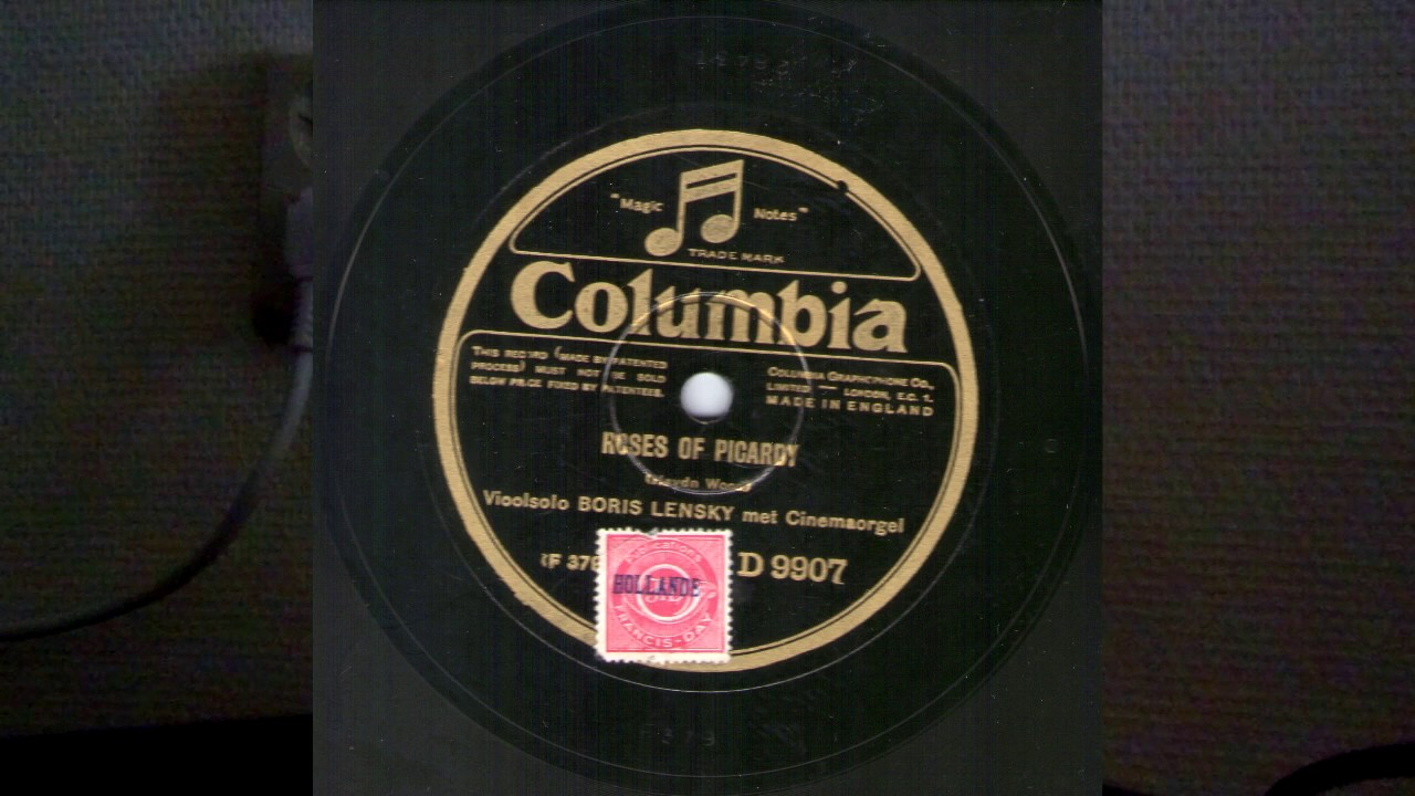 (1927) Roses of Picardy - Boris Lensky - YouTube