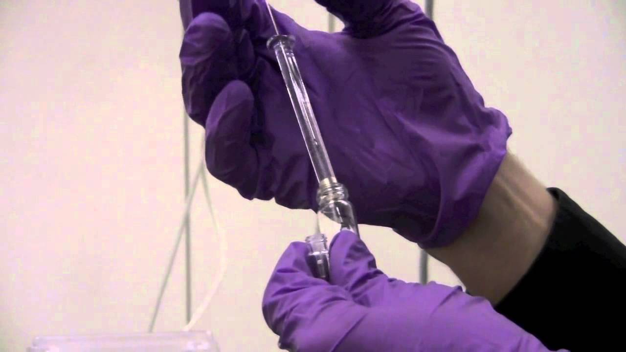 Sample Filtering For Capillary NMR Probe - Yale CBIC - YouTube