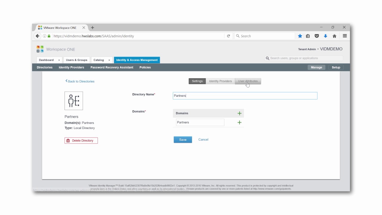 Creating local directories in the VMware Identity Manager Service - YouTube