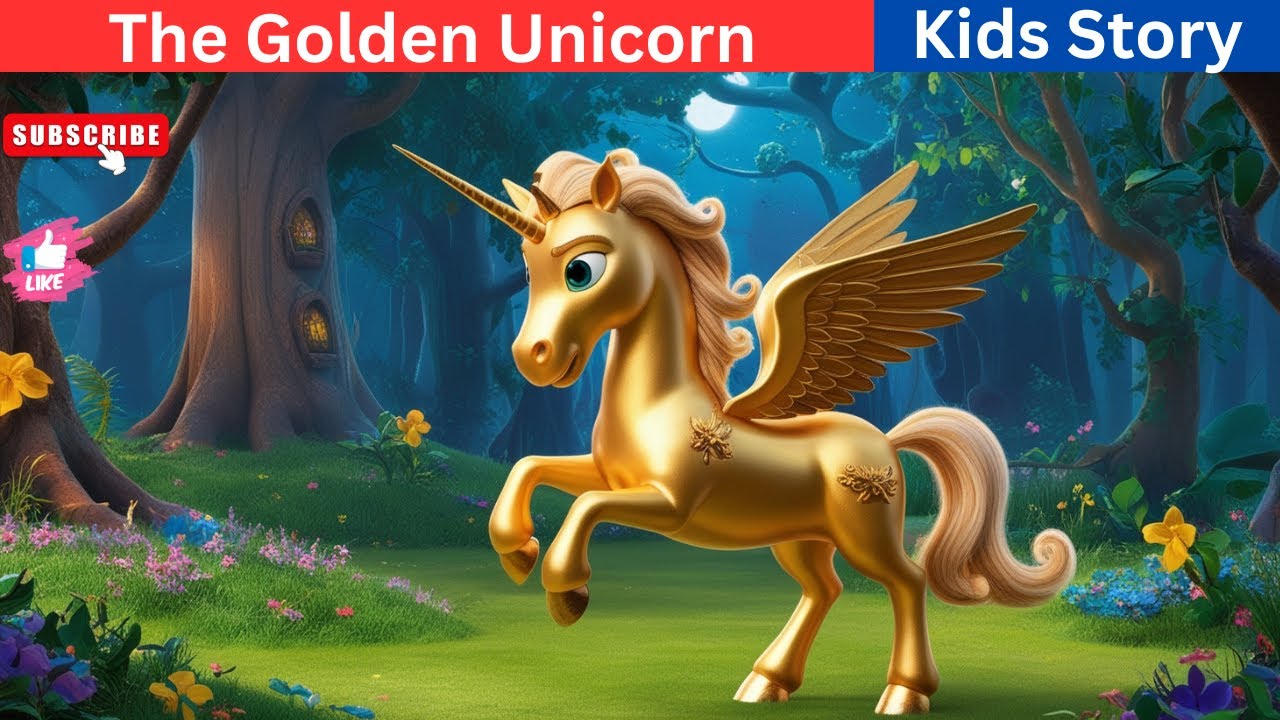 The Golden Unicorn || Bedtime Story For Kids || Moral Story - YouTube
