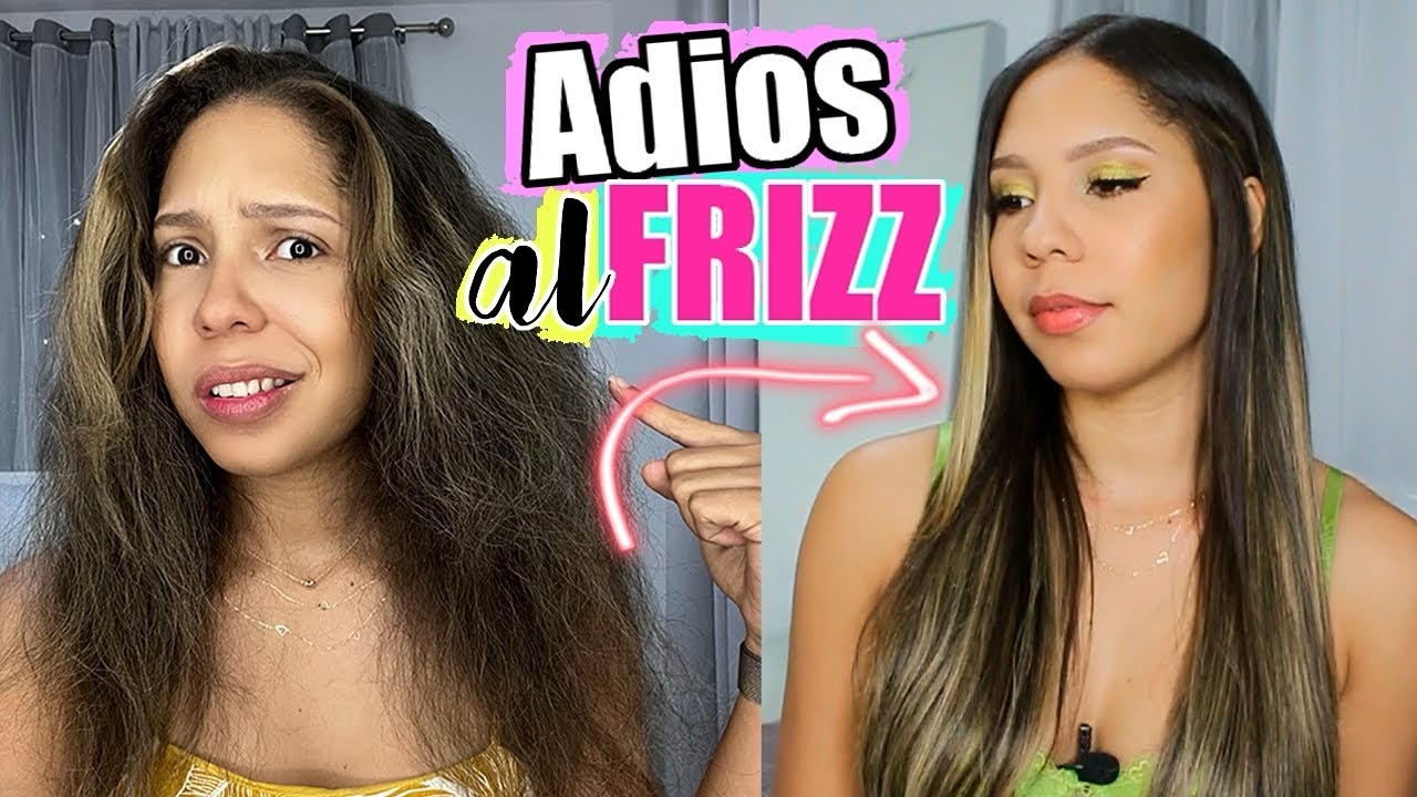 COMO ELIMINAR EL FRIZZ O CABELLO ESPONJADO AL INSTANTE, Trucos que SI ...