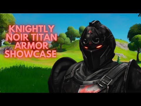 Fortnite Black Knight Titan Armor Set Showcase (with shaders) | Destiny ...