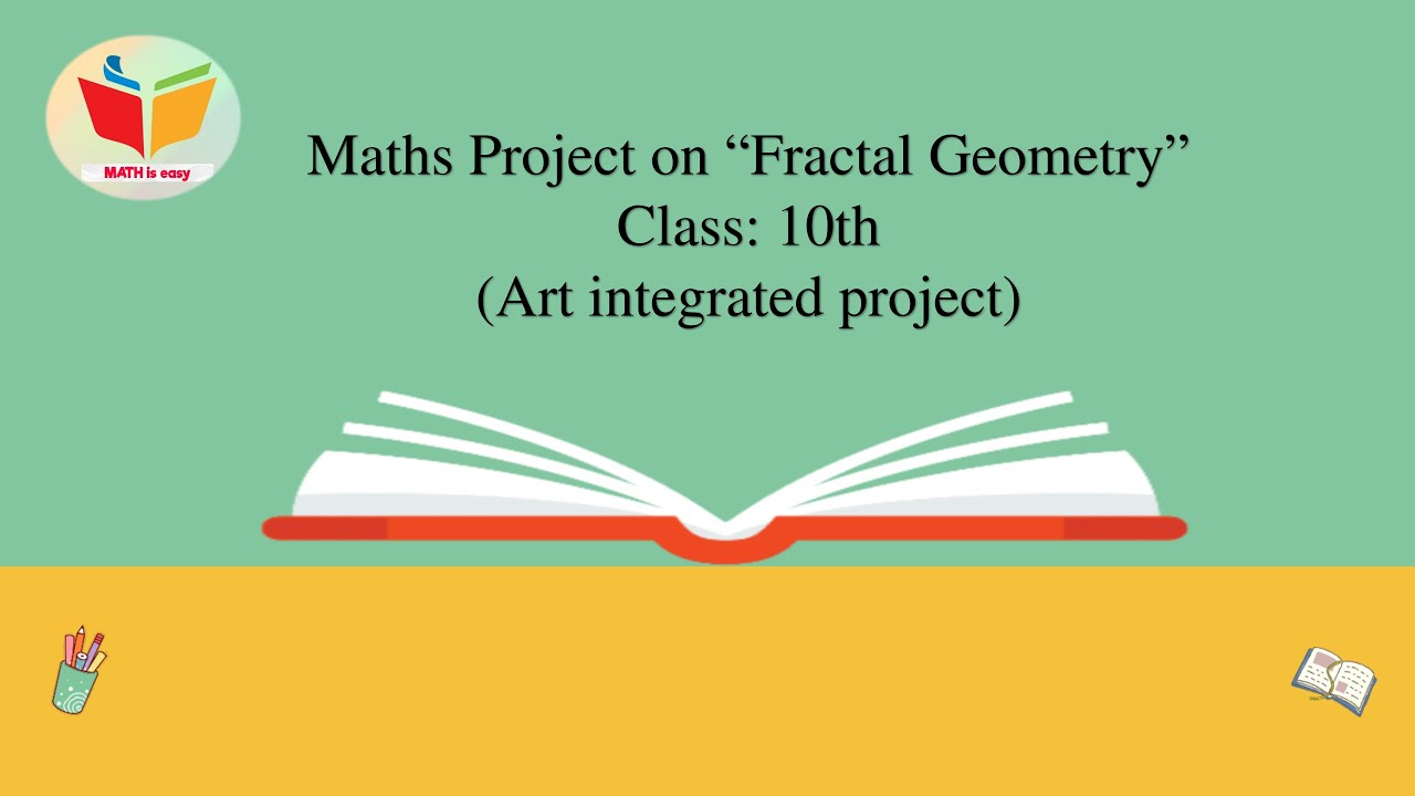Maths Project " Art Integrated Maths Project on Fractal Geometry" - YouTube