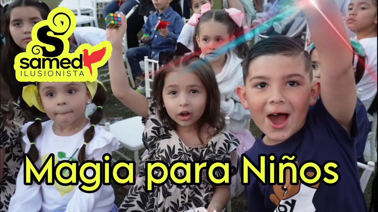 Mago Samed Sorprendente SHOW de MAGIA para Niños - Samed Ilusionista ...