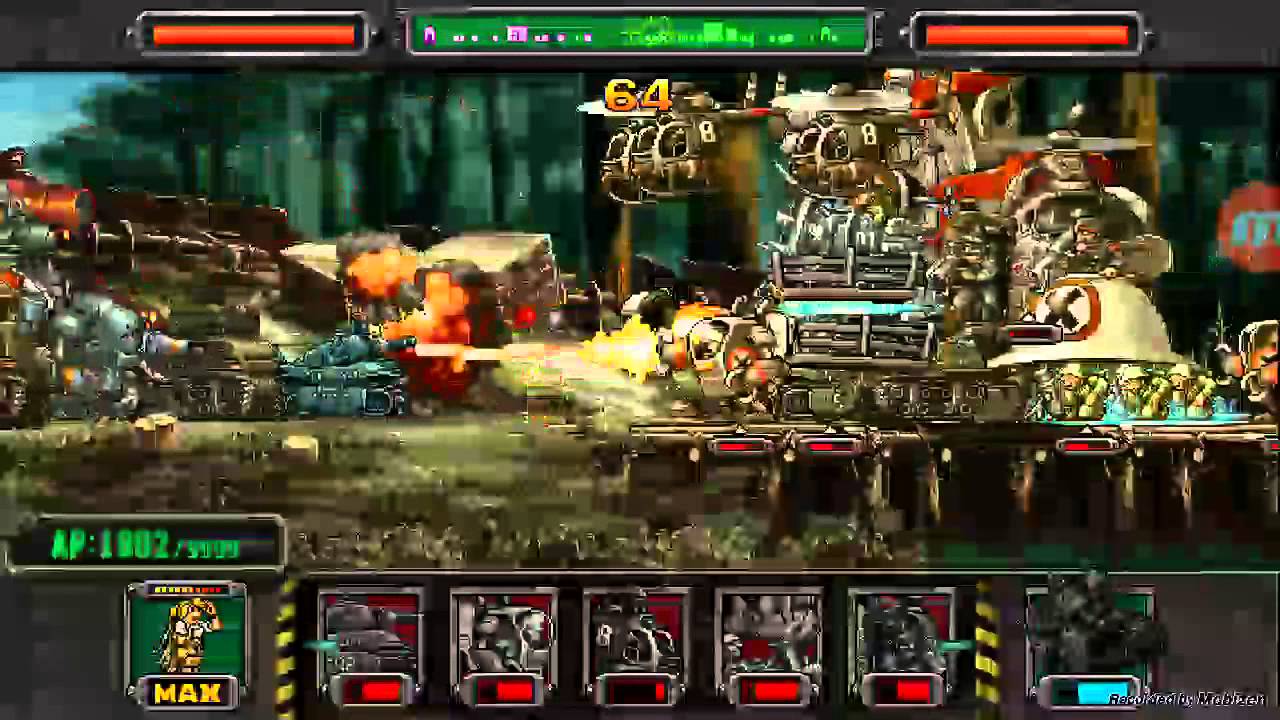 Metal Slug Defence - Modern Army vs Ptolemaic Army 2 - YouTube