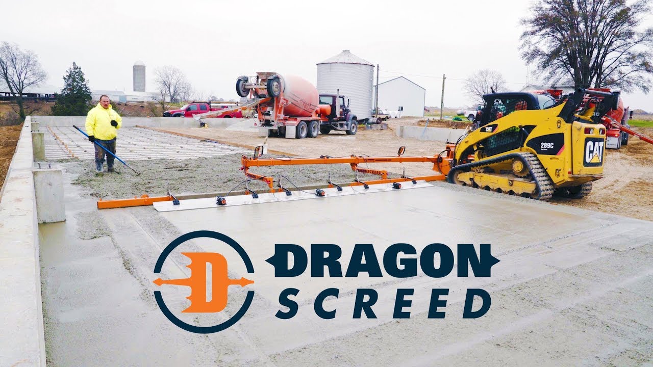 Screed Concrete & Grade Gravel Faster & Easier with the DS24 Skid Steer ...
