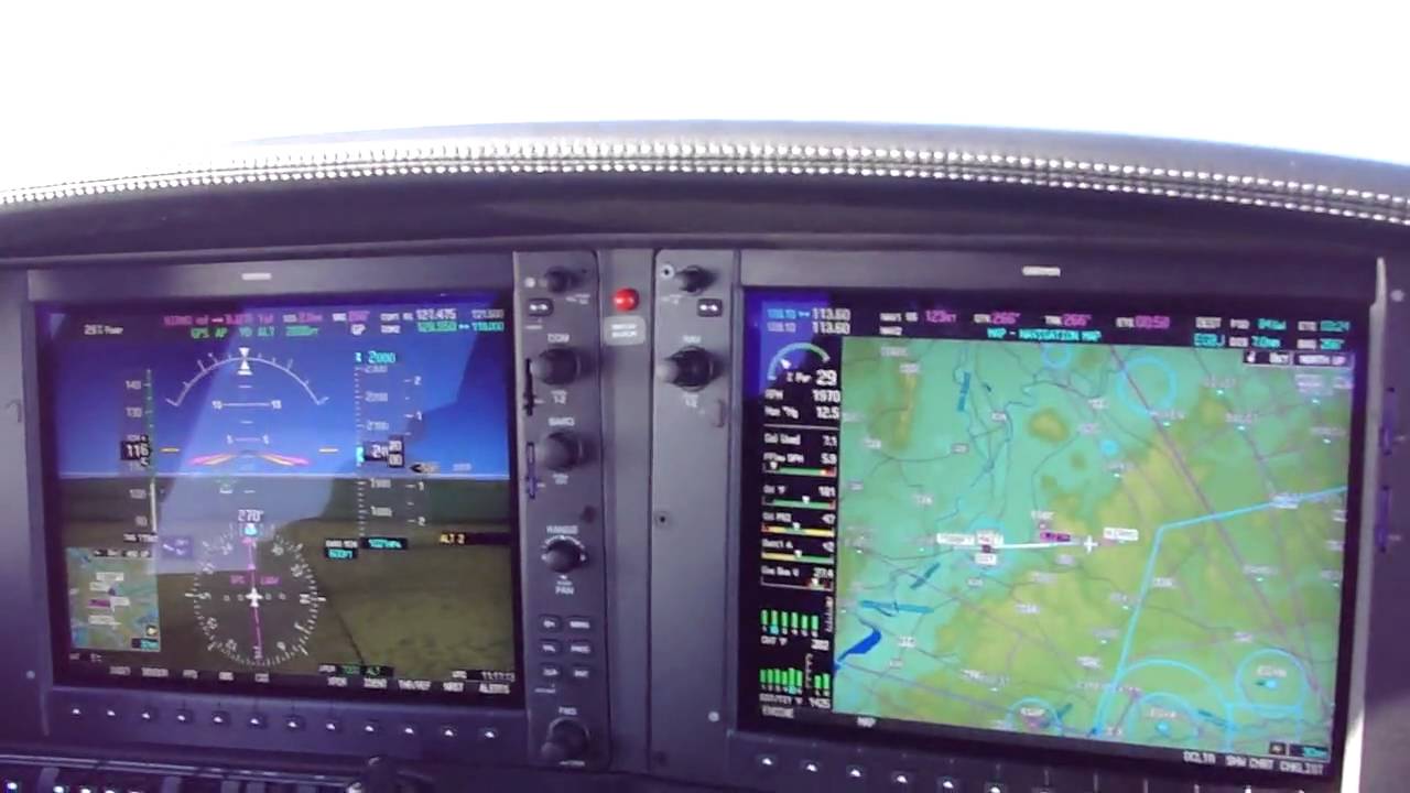 Cirrus SR22 Approach to minimums at EDBJ equipped with Garmin ...