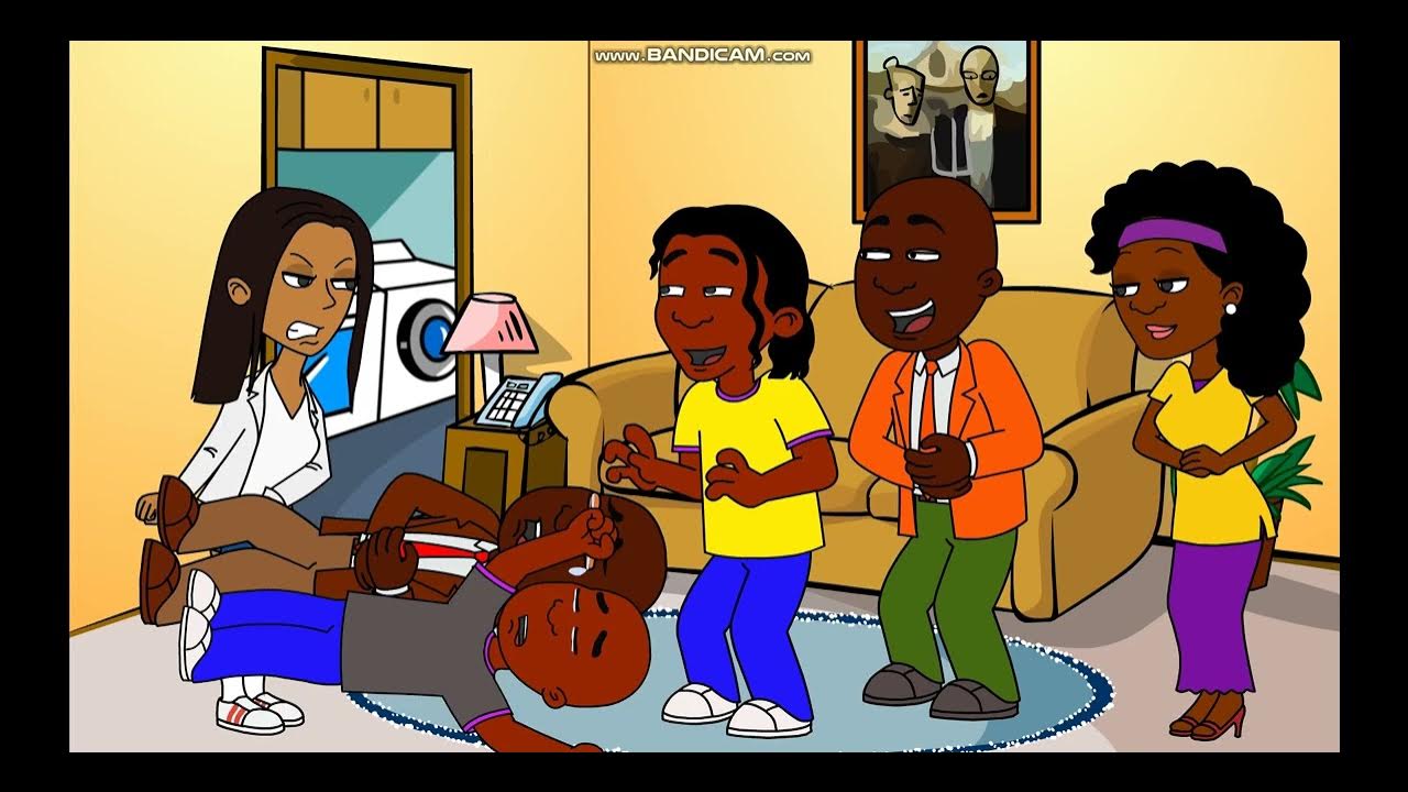 big bill and classic little bill gets grounded for nothing/little bill gets ungrounded - YouTube