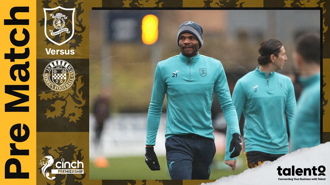 Michael Nottingham Pre-Match | Livingston vs St Mirren | cinch ...