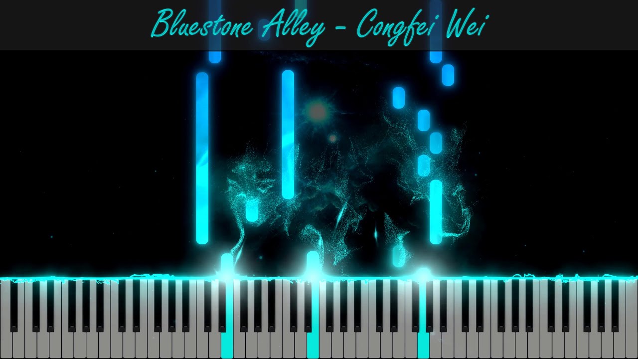Bluestone Alley Original version - Congfei Wei (Piano tutorial) - YouTube