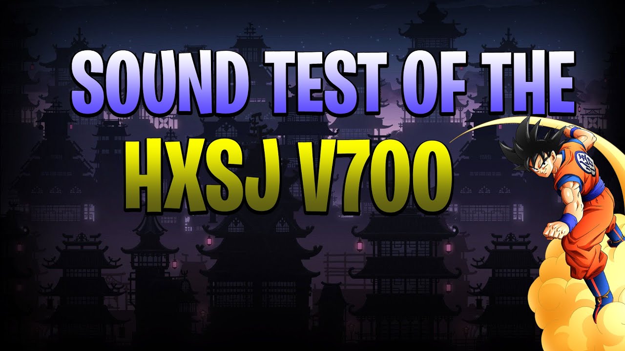 Testing The HXSJ Keyboard. - YouTube