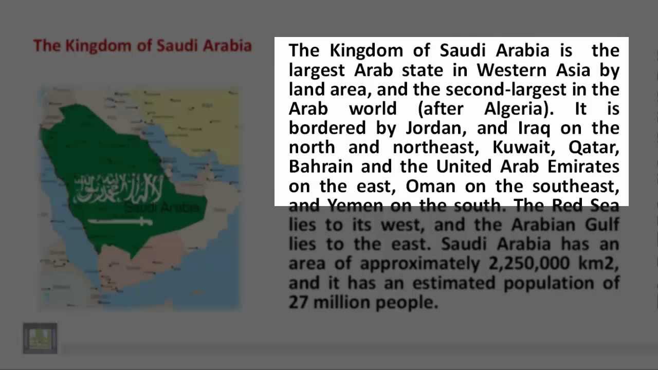 READING - The Kingdom of Saudi Arabia - YouTube