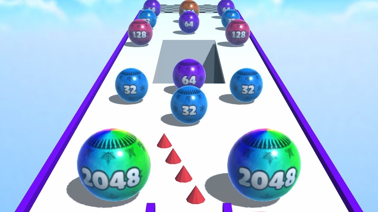 Ball Merge 2048 - All Levels Ball Gameplay Android, iOS(Level 154-156 ...