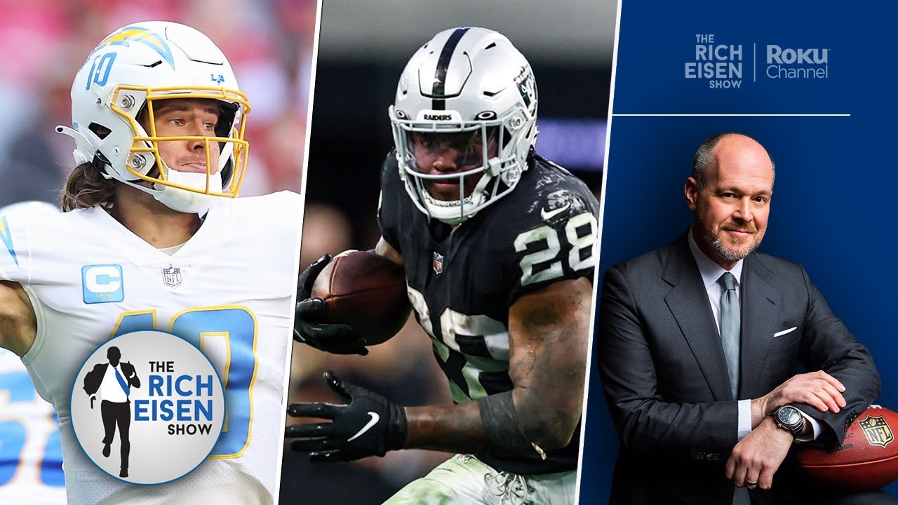 "Huge Game" - Rich Eisen Previews the Resurgent Raiders vs Chargers in ...