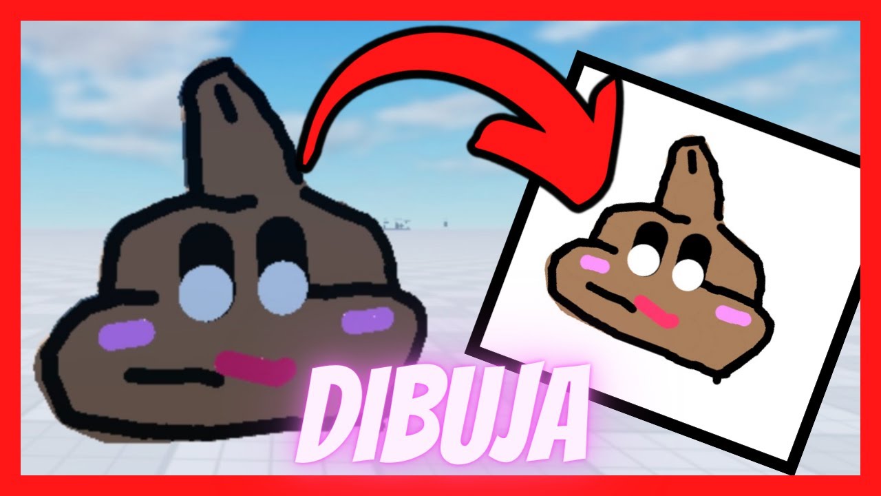 ¡TE CONVIERTES EN LO QUE DIBUJAS! ¡soy una caca!💩 - YouTube