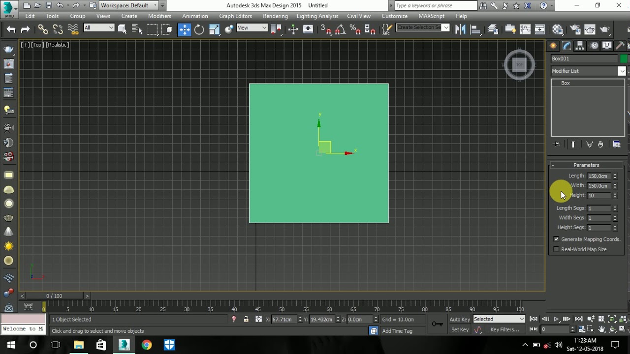 how to measure 3ds max [ 2 simple way] the bet way - YouTube