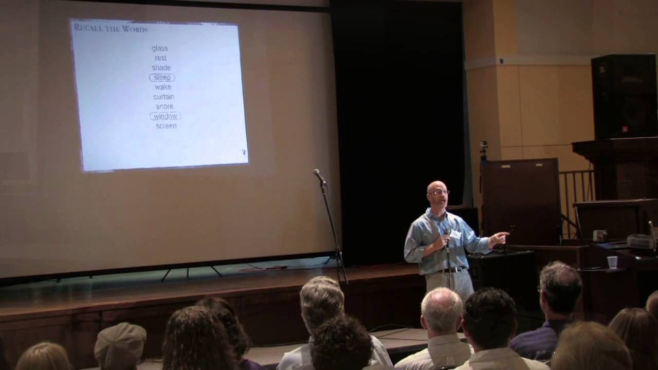 Dr. Craig Stark on Memory: "Is That What Really Happened?" - YouTube